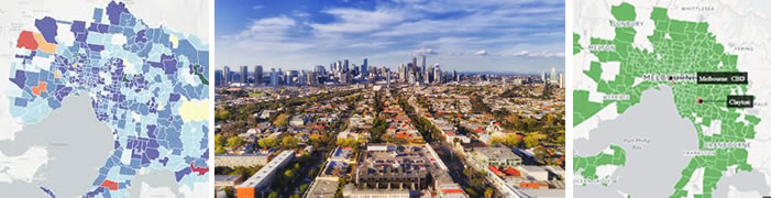 Melbourne Victoria: City, Suburb, Shire and Councils