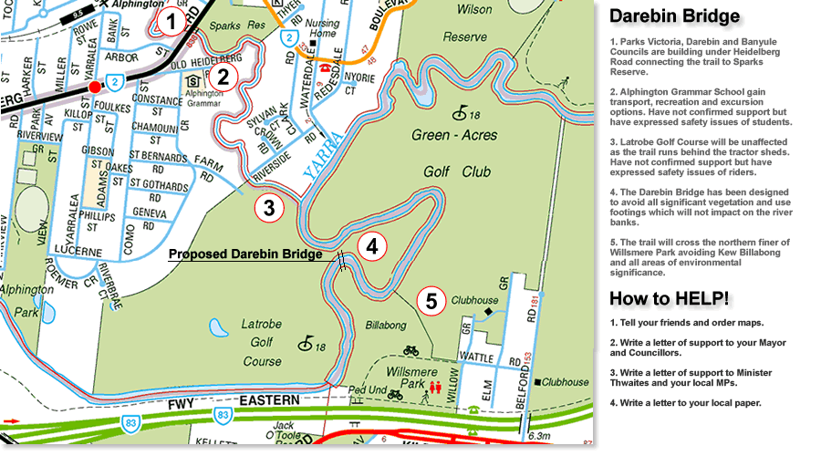 Darebin Yarra Bridge & Trail | Only Melbourne