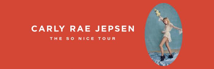 Carly Rae Jepsen | The So Nice Tour - Melbourne